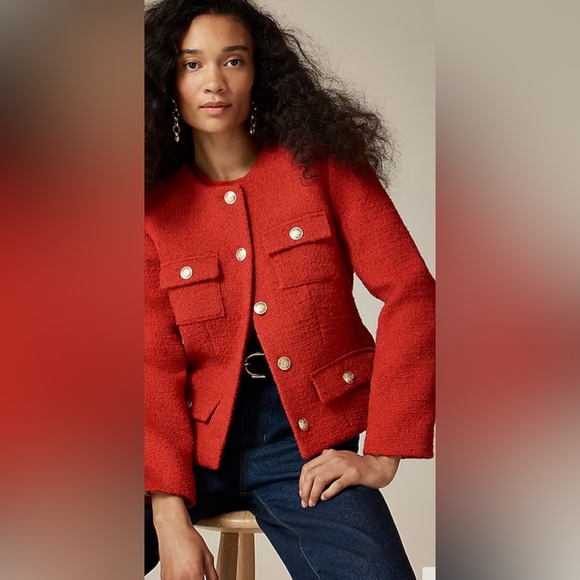 J. Crew | Sweaters | Nwt Jcrew Isabelle Lady Jacket In Tweed | Poshmark